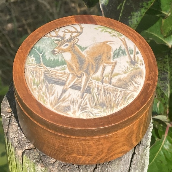 Avon | Bath & Body | Vintage Avon Deer Trinket Box | Poshmark
